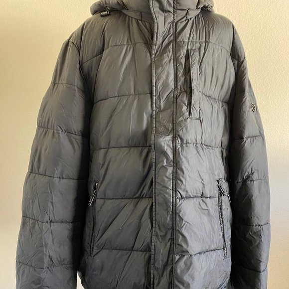 Calvin Klein | Jackets & Coats | Calvin Klein Mens Hooded Super Shine ...